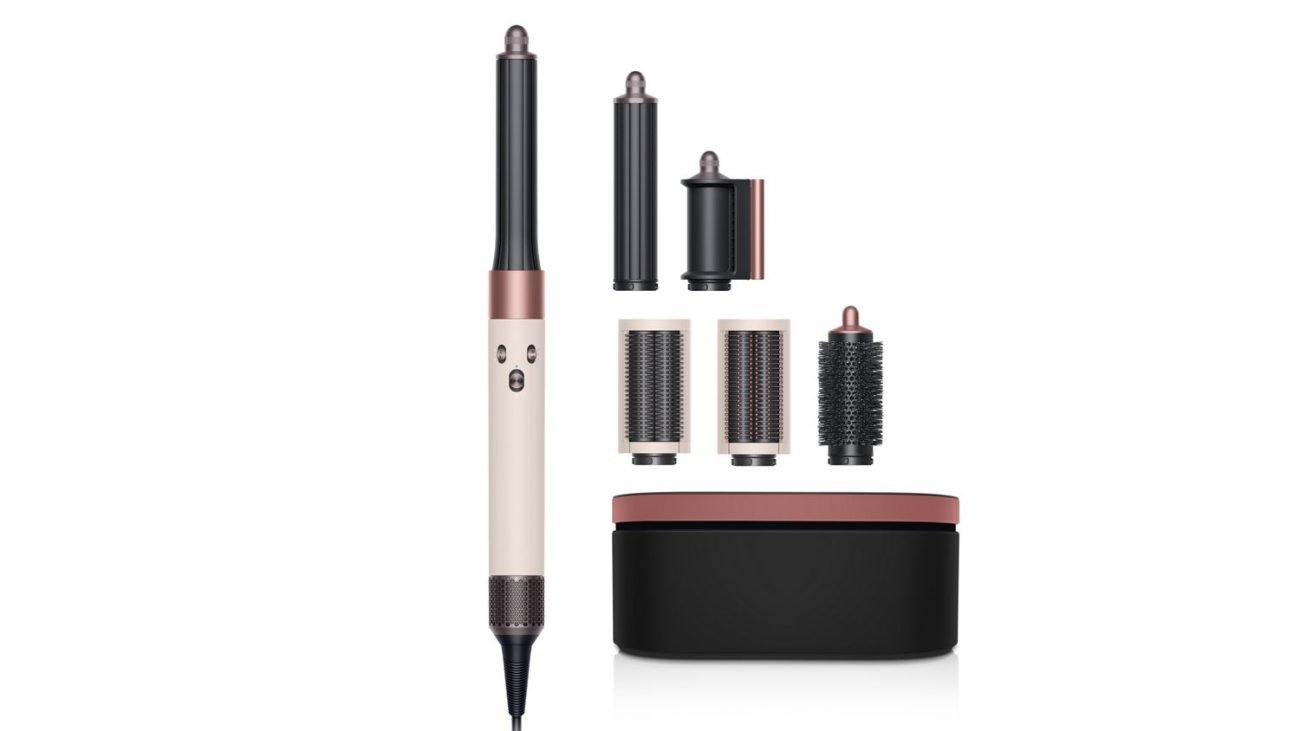 מעצב שיער דייסון ורוד Dyson HS05 Airwrap Complete Long Pink Mist Rose ...